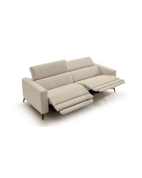 Canapé 2 ou 3 places avec assise relax électrique Margaux