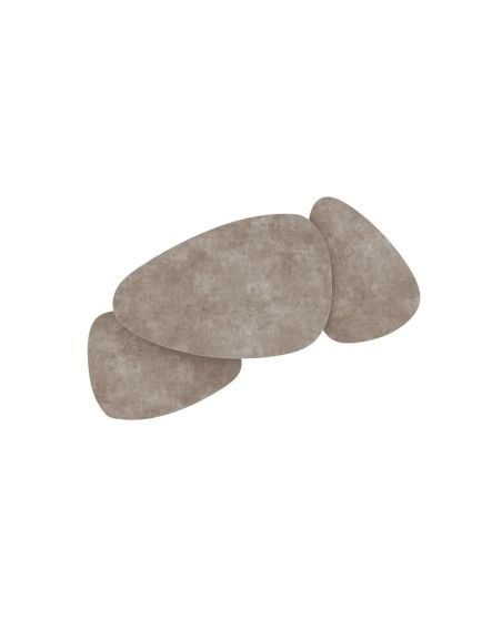 Table basse avec 3 plateaux pivotants Camelias - Akante